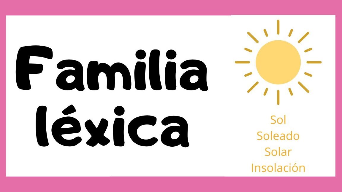 Familia Lexica de Nube: Definición, Características y Ejemplos - Educatics Familia Lexica de Nube: Definición, Características y Ejemplos - Educatics