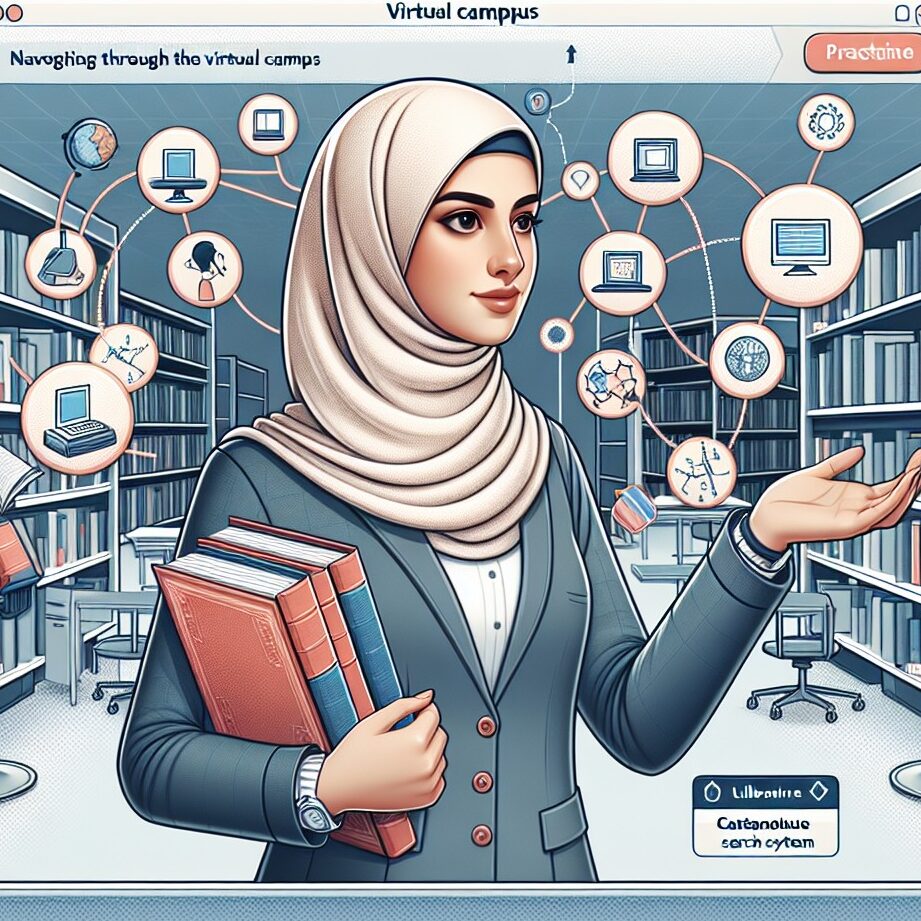 Navegando por el Campus Virtual: El Auxiliar de Biblioteca como Guía - Educatics